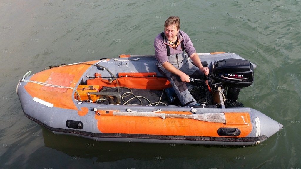 RNLI Y Class lifeboat built by Avon served in Stromness, New Quay, West ...